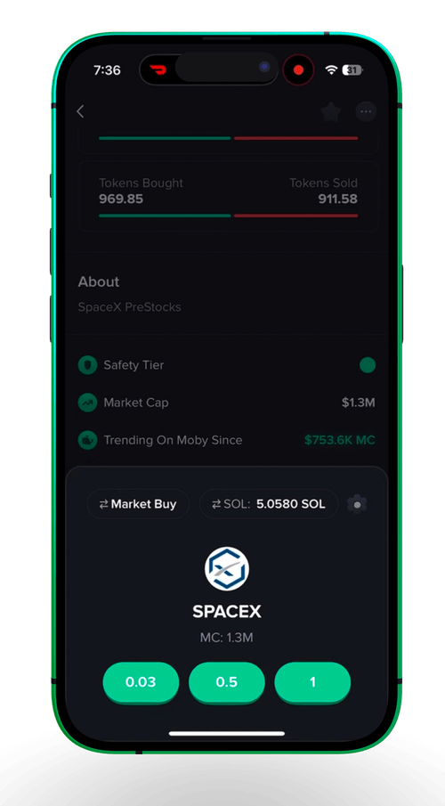 Moby — Solana & Base Trading App | Follow Smart Money
